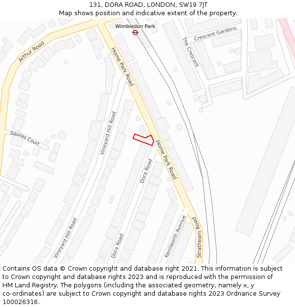 131, DORA ROAD, LONDON, SW19 7JT - £785,000