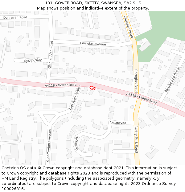131, GOWER ROAD, SKETTY, SWANSEA, SA2 9HS - £90,000