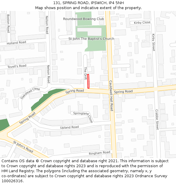 131, SPRING ROAD, IPSWICH, IP4 5NH - £205,000