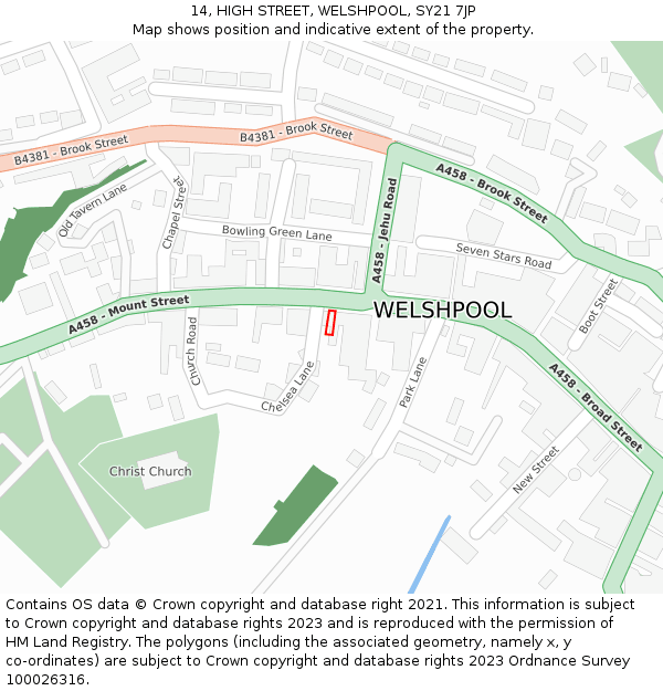 14, HIGH STREET, WELSHPOOL, SY21 7JP - £250,000