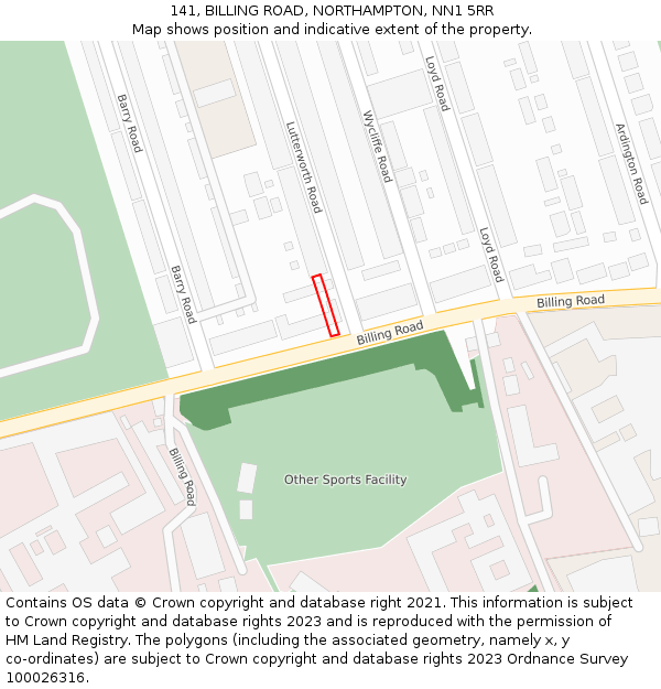 141, BILLING ROAD, NORTHAMPTON, NN1 5RR - £395,000