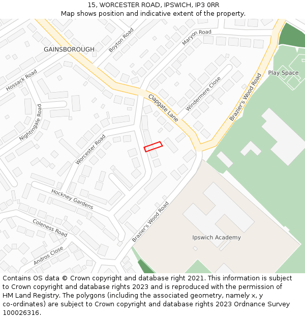 15, WORCESTER ROAD, IPSWICH, IP3 0RR - £247,000