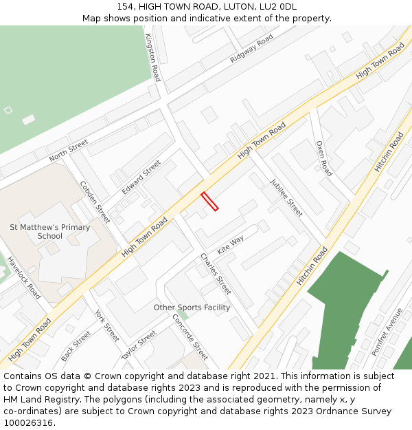 154, HIGH TOWN ROAD, LUTON, LU2 0DL - £128,000