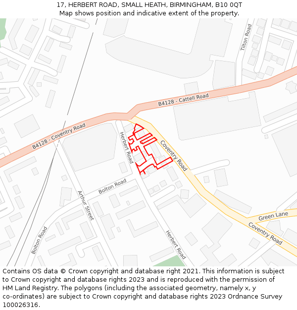 17, HERBERT ROAD, SMALL HEATH, BIRMINGHAM, B10 0QT - £120,000