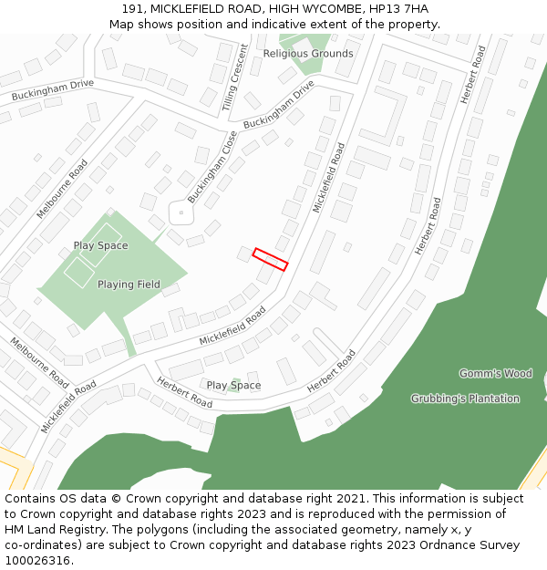 191, MICKLEFIELD ROAD, HIGH WYCOMBE, HP13 7HA - £265,000