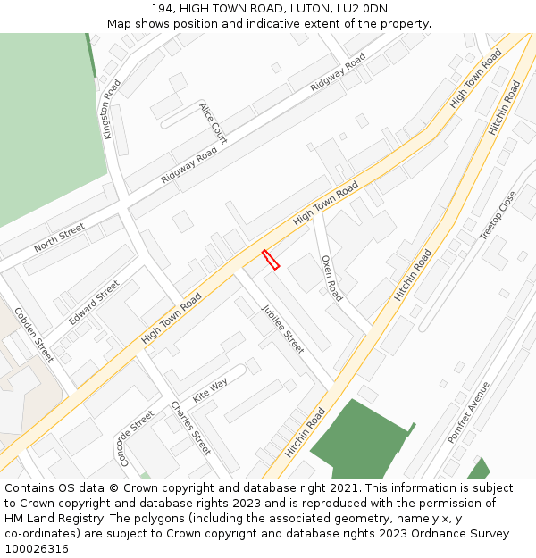 194, HIGH TOWN ROAD, LUTON, LU2 0DN - £137,000