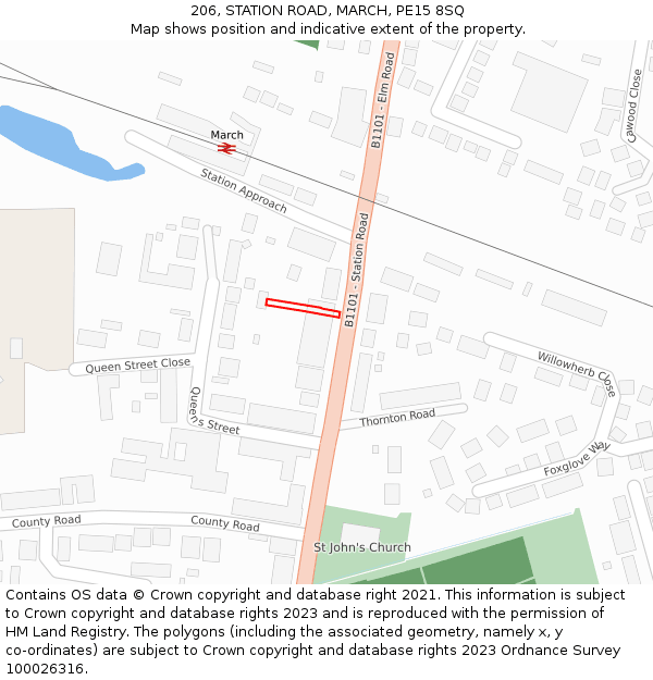 206, STATION ROAD, MARCH, PE15 8SQ - £173,000
