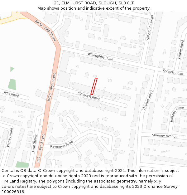 21, ELMHURST ROAD, SLOUGH, SL3 8LT - £470,000