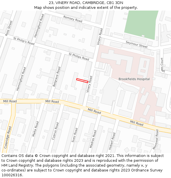23, VINERY ROAD, CAMBRIDGE, CB1 3DN - £280,000