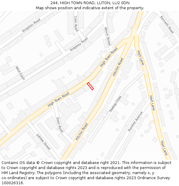 244, HIGH TOWN ROAD, LUTON, LU2 0DN - £285,000