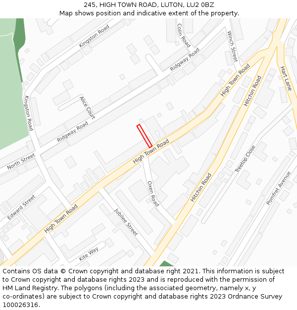 245, HIGH TOWN ROAD, LUTON, LU2 0BZ - £130,000