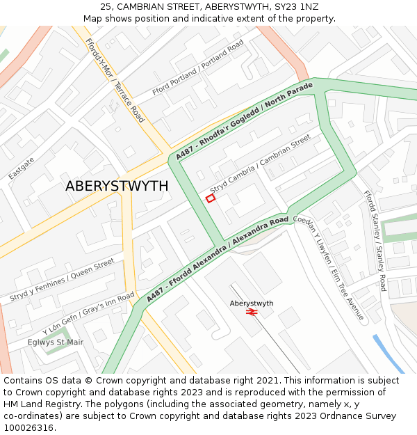 25, CAMBRIAN STREET, ABERYSTWYTH, SY23 1NZ - £282,000