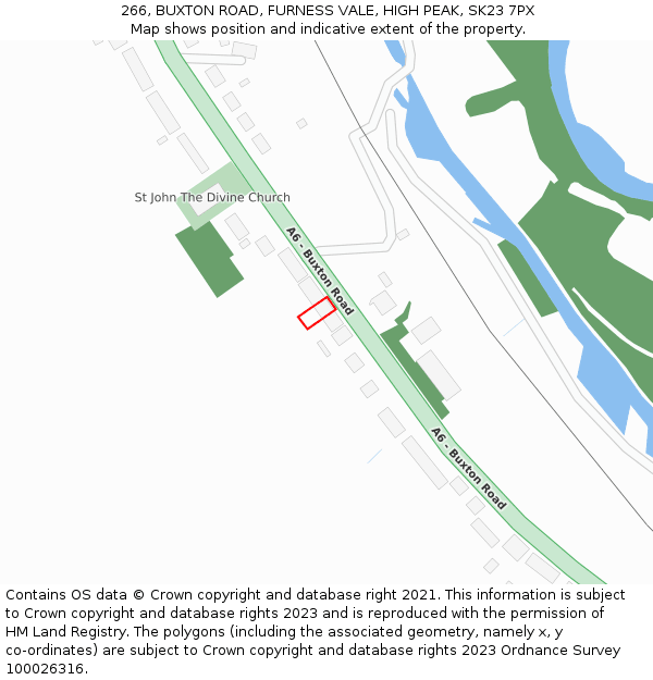 266, BUXTON ROAD, FURNESS VALE, HIGH PEAK, SK23 7PX - £146,000
