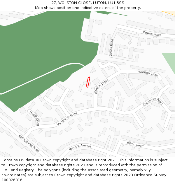 27, WOLSTON CLOSE, LUTON, LU1 5SS - £147,500