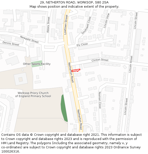 29, NETHERTON ROAD, WORKSOP, S80 2SA - £60,000