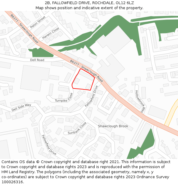 2B, FALLOWFIELD DRIVE, ROCHDALE, OL12 6LZ - £185,000