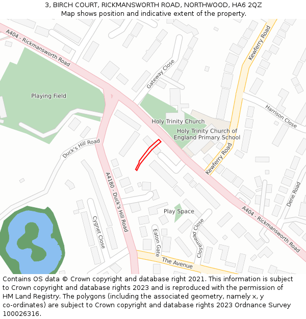 3, BIRCH COURT, RICKMANSWORTH ROAD, NORTHWOOD, HA6 2QZ - £307,500