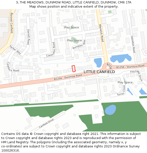 3, THE MEADOWS, DUNMOW ROAD, LITTLE CANFIELD, DUNMOW, CM6 1TA - £410,000