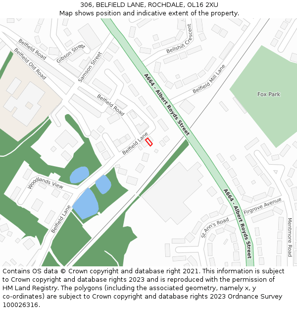 306, BELFIELD LANE, ROCHDALE, OL16 2XU - £55,000
