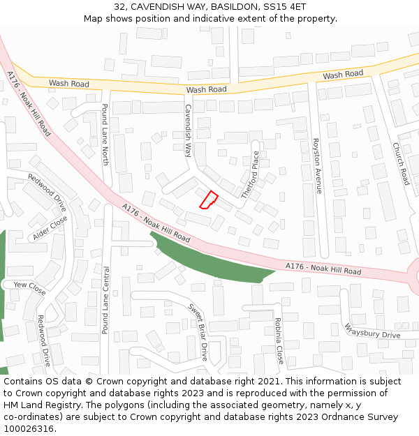 32, CAVENDISH WAY, BASILDON, SS15 4ET - £196,000