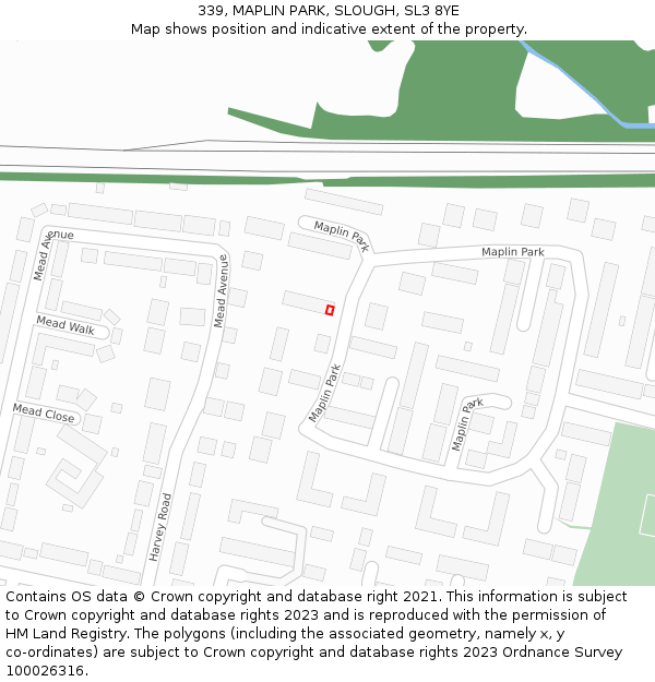339, MAPLIN PARK, SLOUGH, SL3 8YE - £152,500