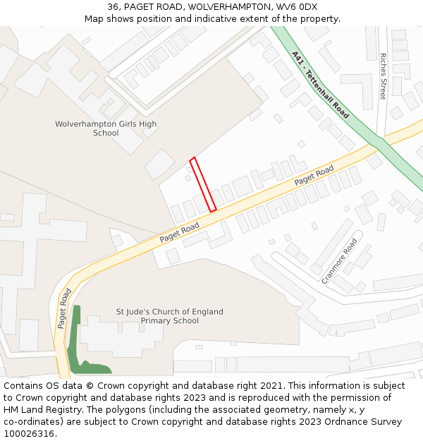 36, PAGET ROAD, WOLVERHAMPTON, WV6 0DX - £169,500