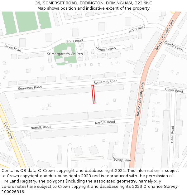 36, SOMERSET ROAD, ERDINGTON, BIRMINGHAM, B23 6NG - £139,000