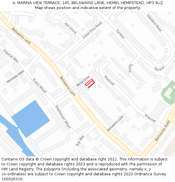 4, MARINA VIEW TERRACE, 145, BELSWAINS LANE, HEMEL HEMPSTEAD, HP3 9UZ ...