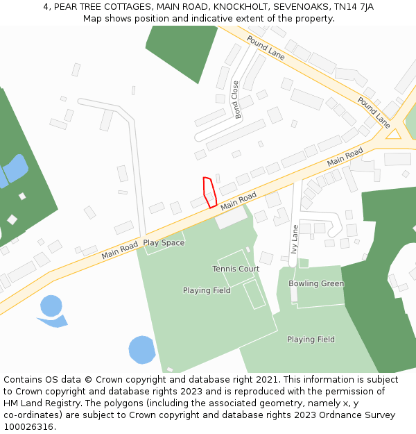4, PEAR TREE COTTAGES, MAIN ROAD, KNOCKHOLT, SEVENOAKS, TN14 7JA - £595,000