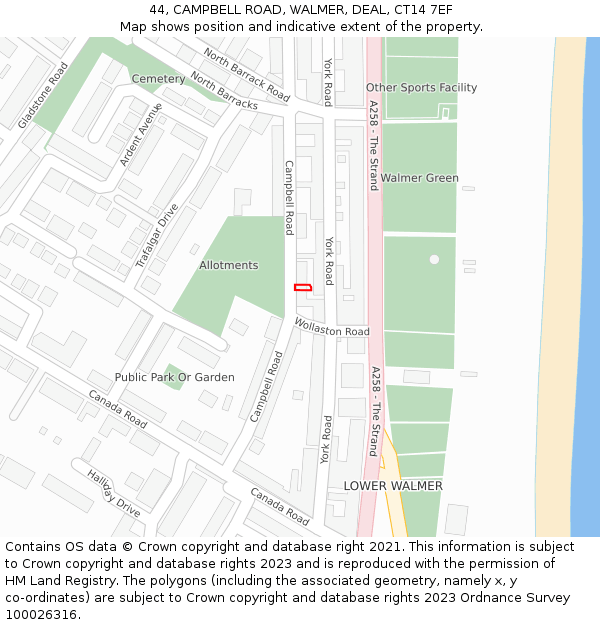 44, CAMPBELL ROAD, WALMER, DEAL, CT14 7EF - £255,000