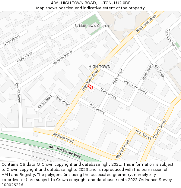 48A, HIGH TOWN ROAD, LUTON, LU2 0DE - £156,250