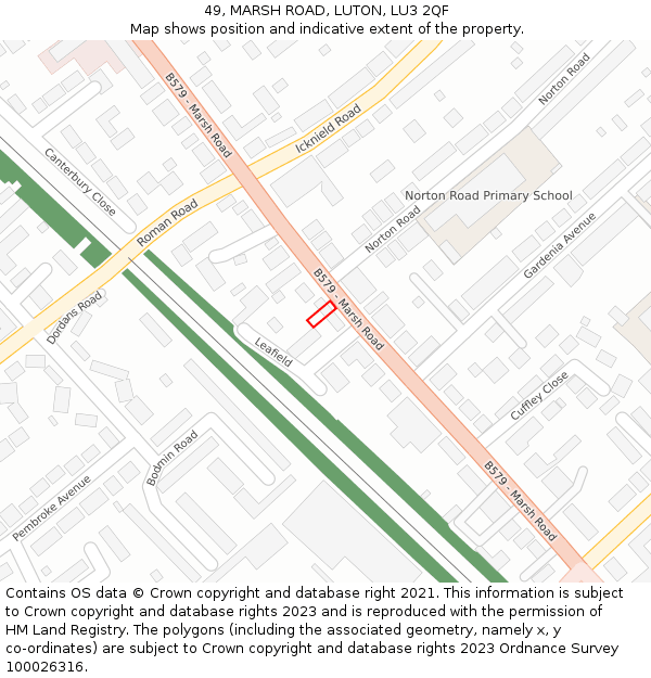 49, MARSH ROAD, LUTON, LU3 2QF - £171,000
