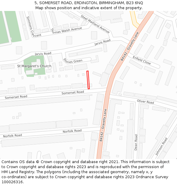 5, SOMERSET ROAD, ERDINGTON, BIRMINGHAM, B23 6NQ - £206,700
