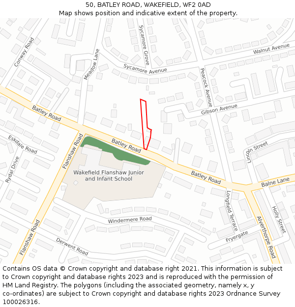 50, BATLEY ROAD, WAKEFIELD, WF2 0AD - £250,000