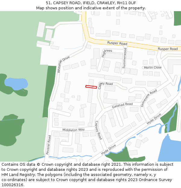 51, CAPSEY ROAD, IFIELD, CRAWLEY, RH11 0UF - £189,000