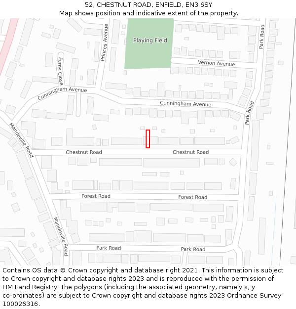 52, CHESTNUT ROAD, ENFIELD, EN3 6SY - £407,000