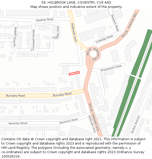 59, HOLBROOK LANE, COVENTRY, CV6 4AD - £120,000