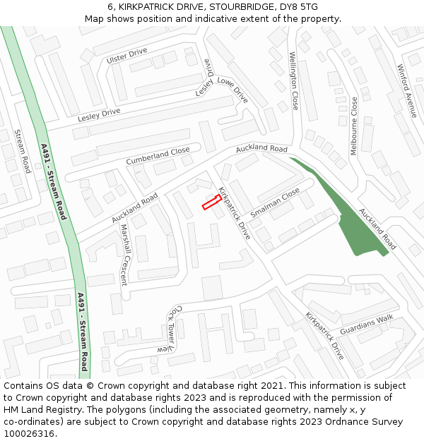 6, KIRKPATRICK DRIVE, STOURBRIDGE, DY8 5TG - £206,000