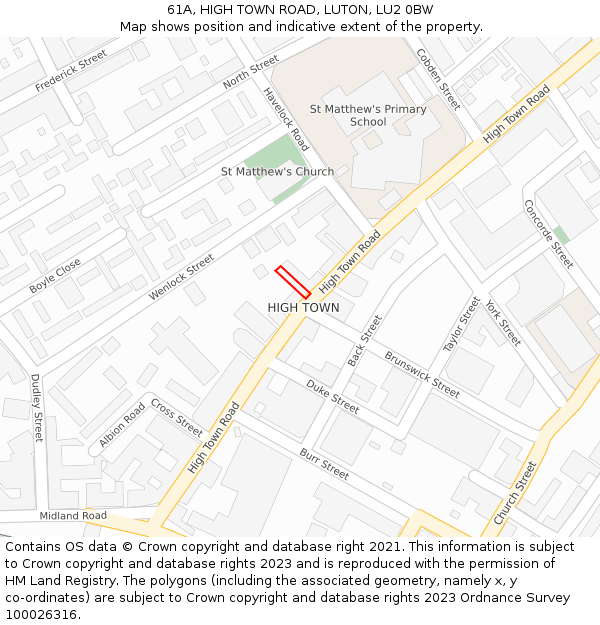 61A, HIGH TOWN ROAD, LUTON, LU2 0BW - £125,000