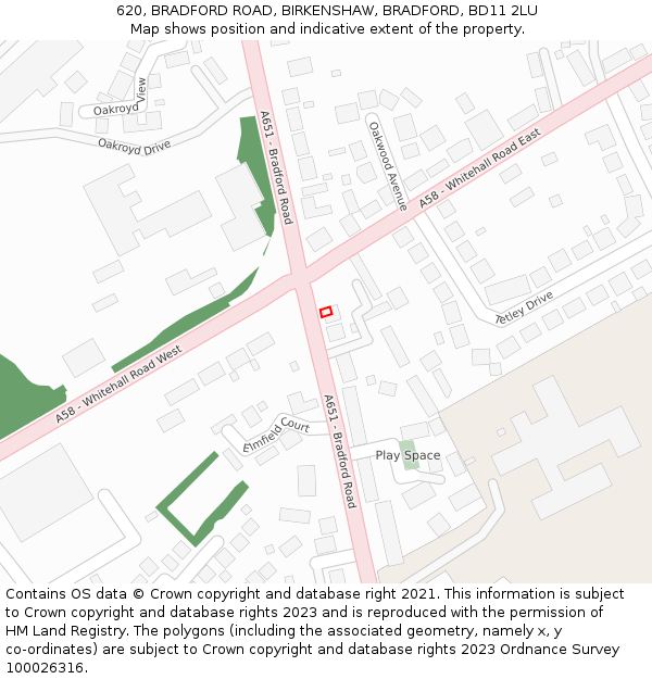 620, BRADFORD ROAD, BIRKENSHAW, BRADFORD, BD11 2LU - £110,000