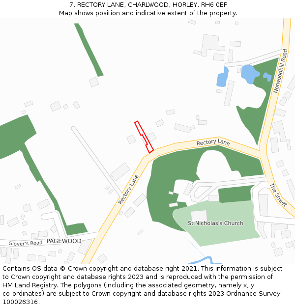 7, RECTORY LANE, CHARLWOOD, HORLEY, RH6 0EF - £440,000