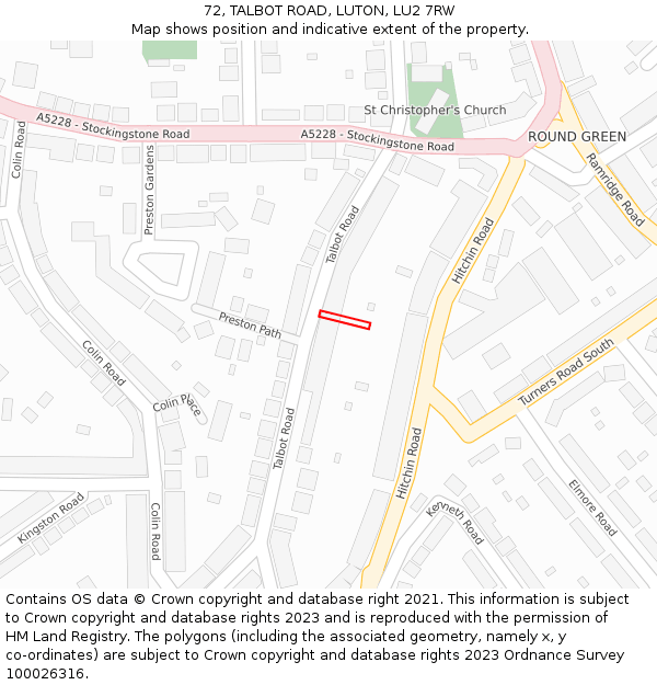 72, TALBOT ROAD, LUTON, LU2 7RW - £275,000