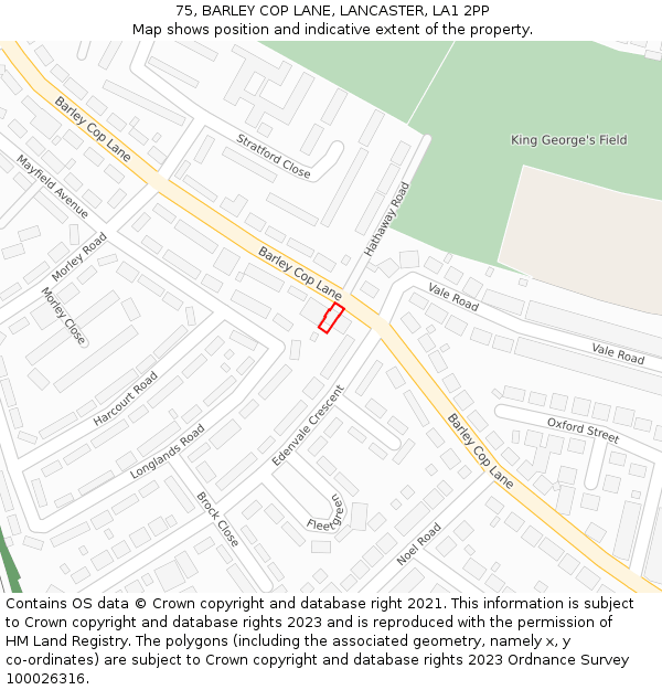 75, BARLEY COP LANE, LANCASTER, LA1 2PP - £66,000