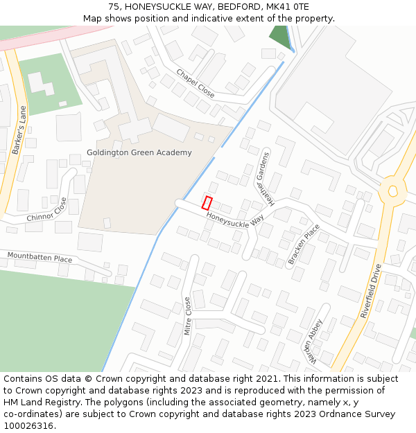 75, HONEYSUCKLE WAY, BEDFORD, MK41 0TE - £119,000
