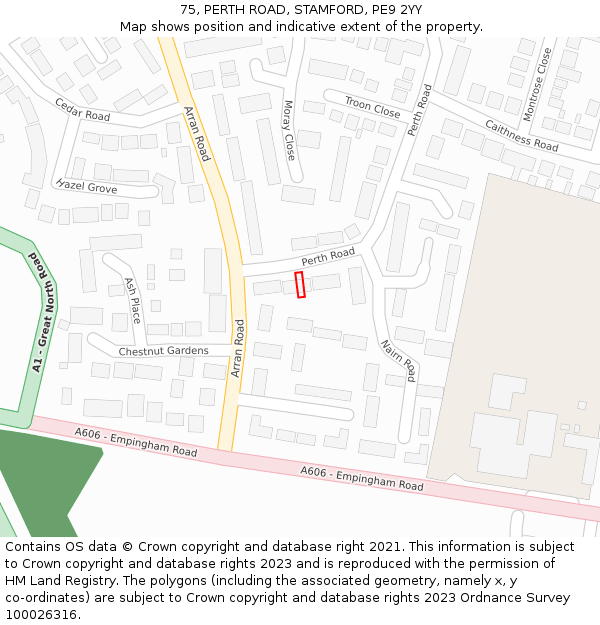 75, PERTH ROAD, STAMFORD, PE9 2YY - £222,500