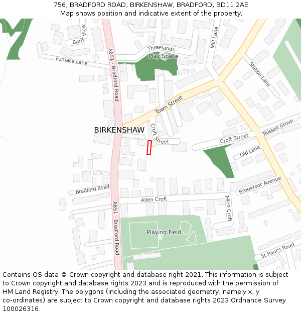 756, BRADFORD ROAD, BIRKENSHAW, BRADFORD, BD11 2AE - £122,500