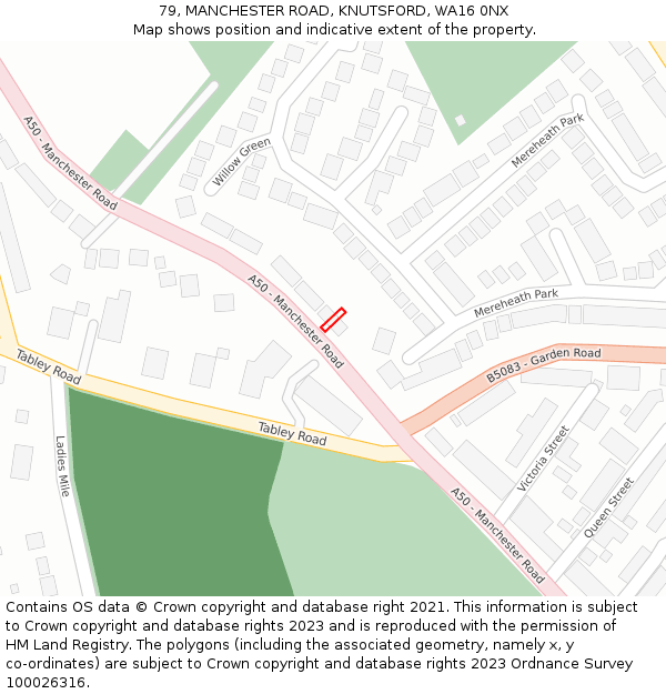 79, MANCHESTER ROAD, KNUTSFORD, WA16 0NX - £366,000