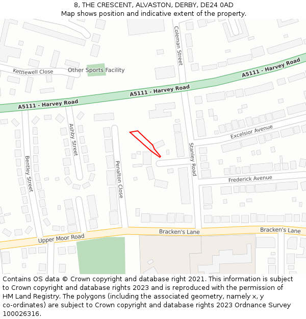 8, THE CRESCENT, ALVASTON, DERBY, DE24 0AD - £91,000