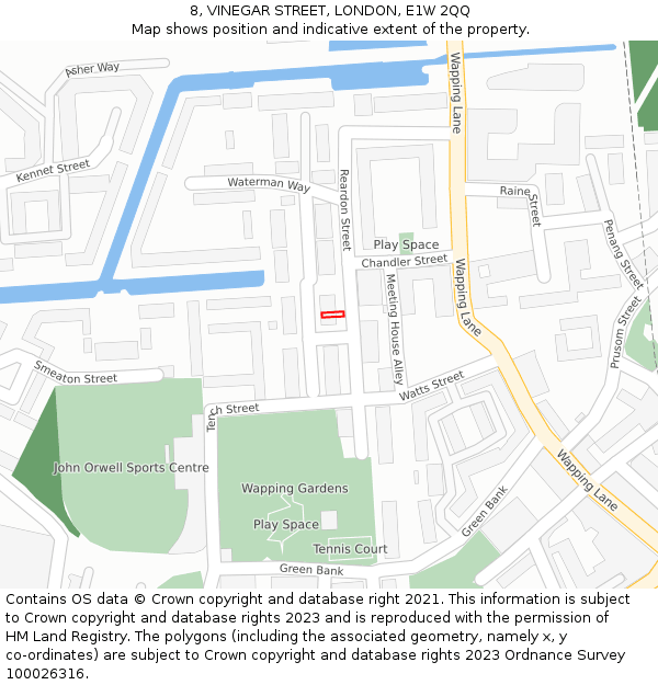 8, VINEGAR STREET, LONDON, E1W 2QQ - £400,000