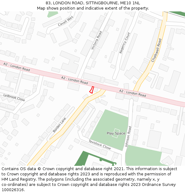 83, LONDON ROAD, SITTINGBOURNE, ME10 1NL - £160,000
